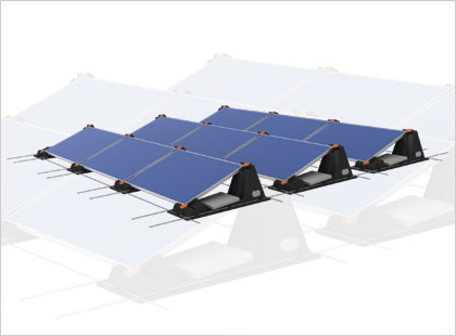 BISOL EasyMount HDPE Base 200: A winning mounting solution for flat roofs