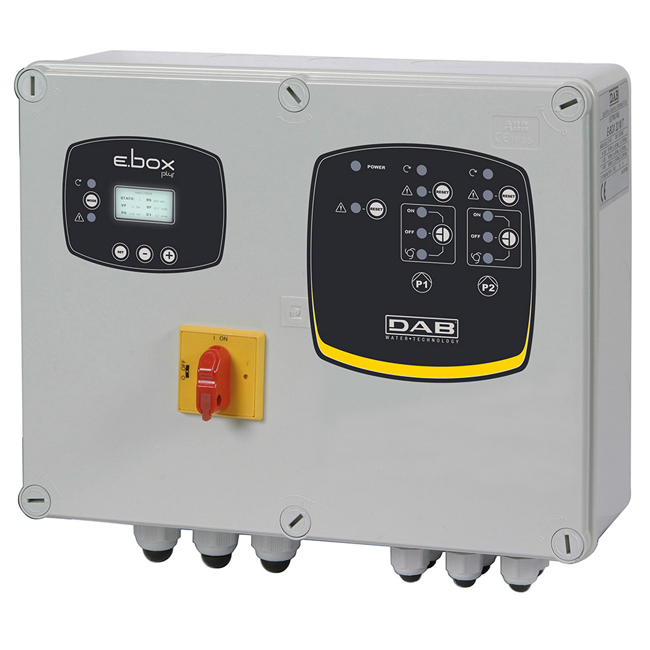 E.BOX, electronic control panels by DABpumps