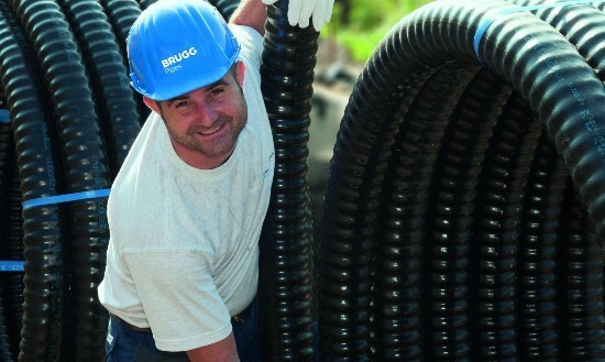 La tubazione CALPEX® PUR-KING (PK) di BRUGG Pipe Systems