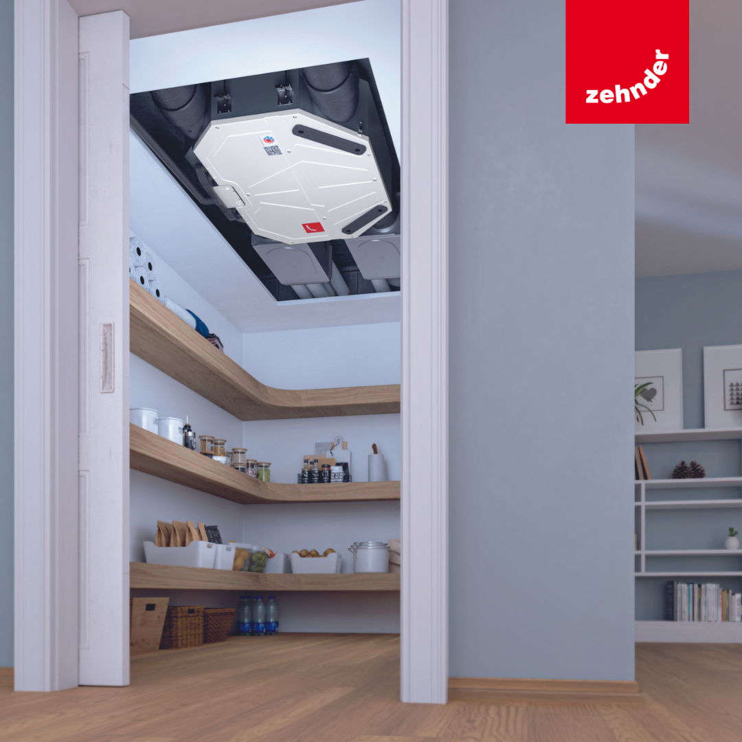 Zehnder comfoair flex: l'unità di ventilazione ideale per controsoffitti