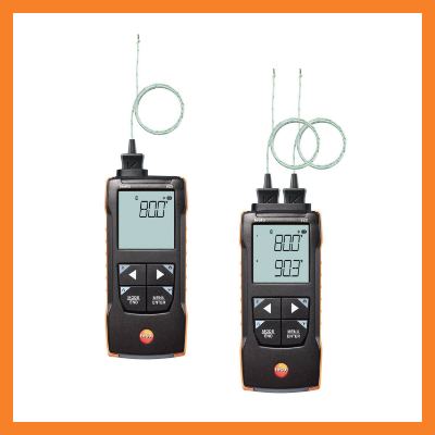 termometri Testo 922 e Testo 925 per misurare facilmente