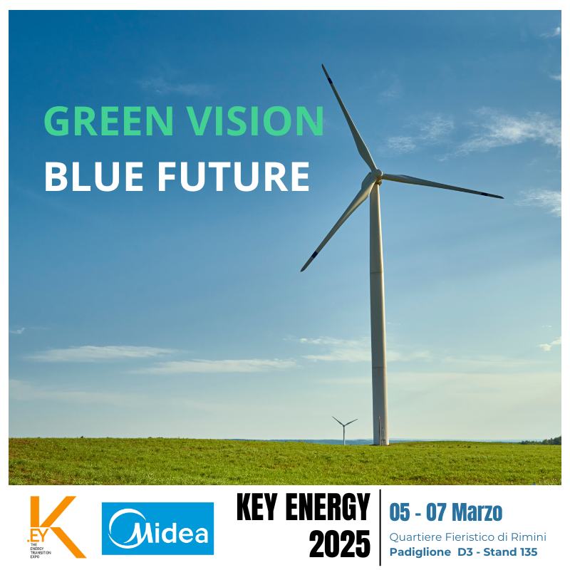Midea a Key Energy 2025: innovazione e sostenibilità per la gestione ...