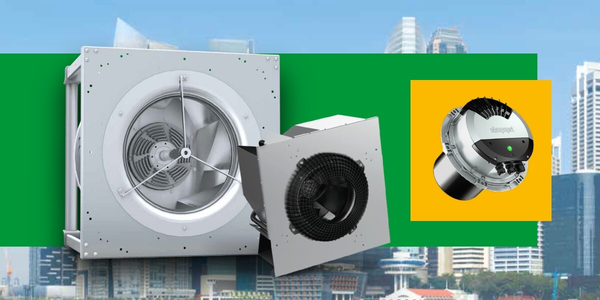 RadiPac ebm‑papst: Highly efficient EC fans