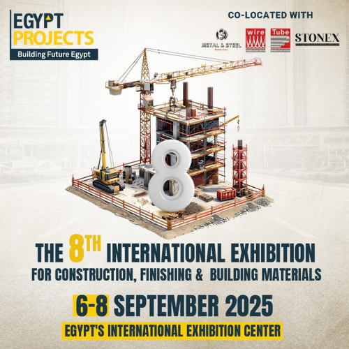 Egypt Projects 2025: construction and installations fair in Cairo