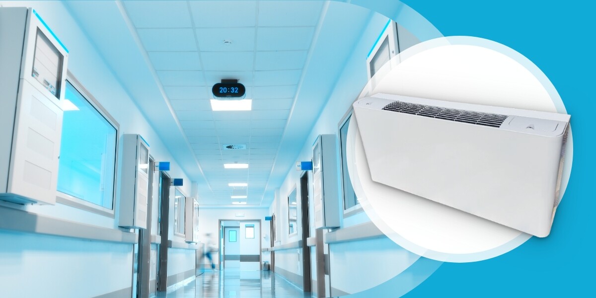 Bini Clima FB / FE-B Series: Hygienic fan coils for hospitals