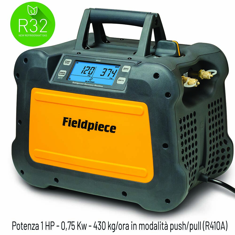 Fieldpiece MR45 1 HP Digital Refrigerant Recovery Unit